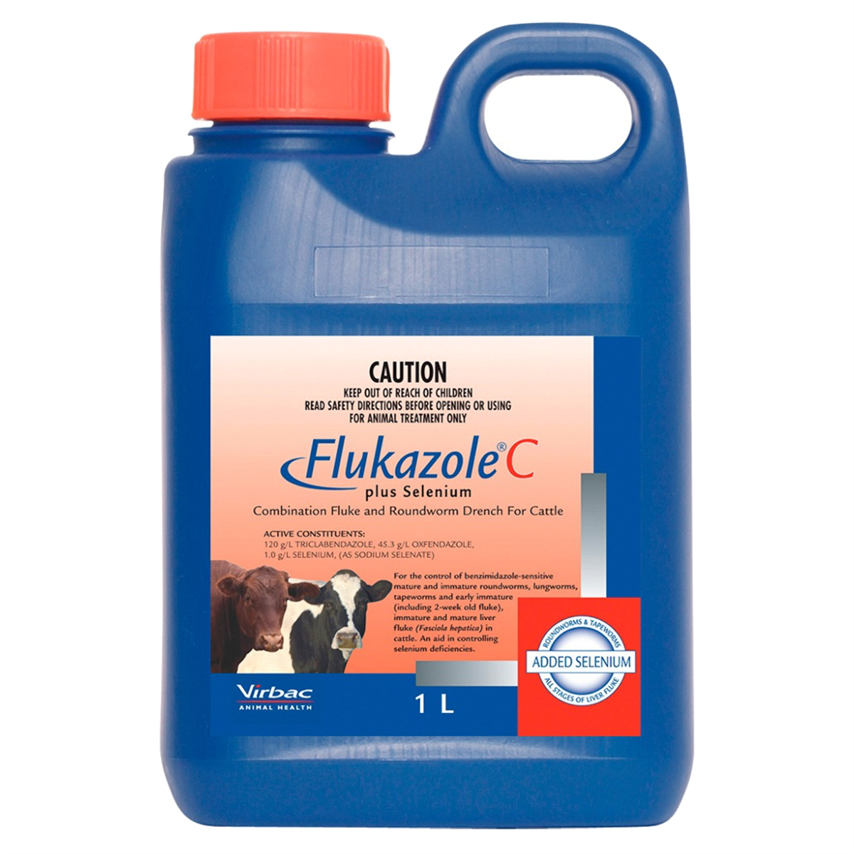 Virbac Flukazole C + Selenium 1L | Raymonds Warehouse