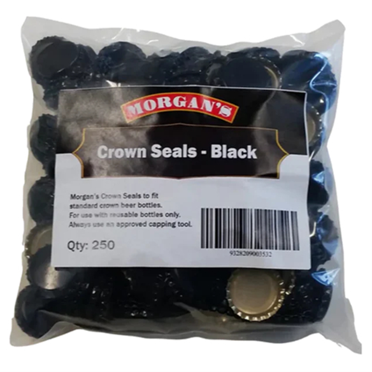 Morgan's Crown Seals 250pk | Raymonds Warehouse