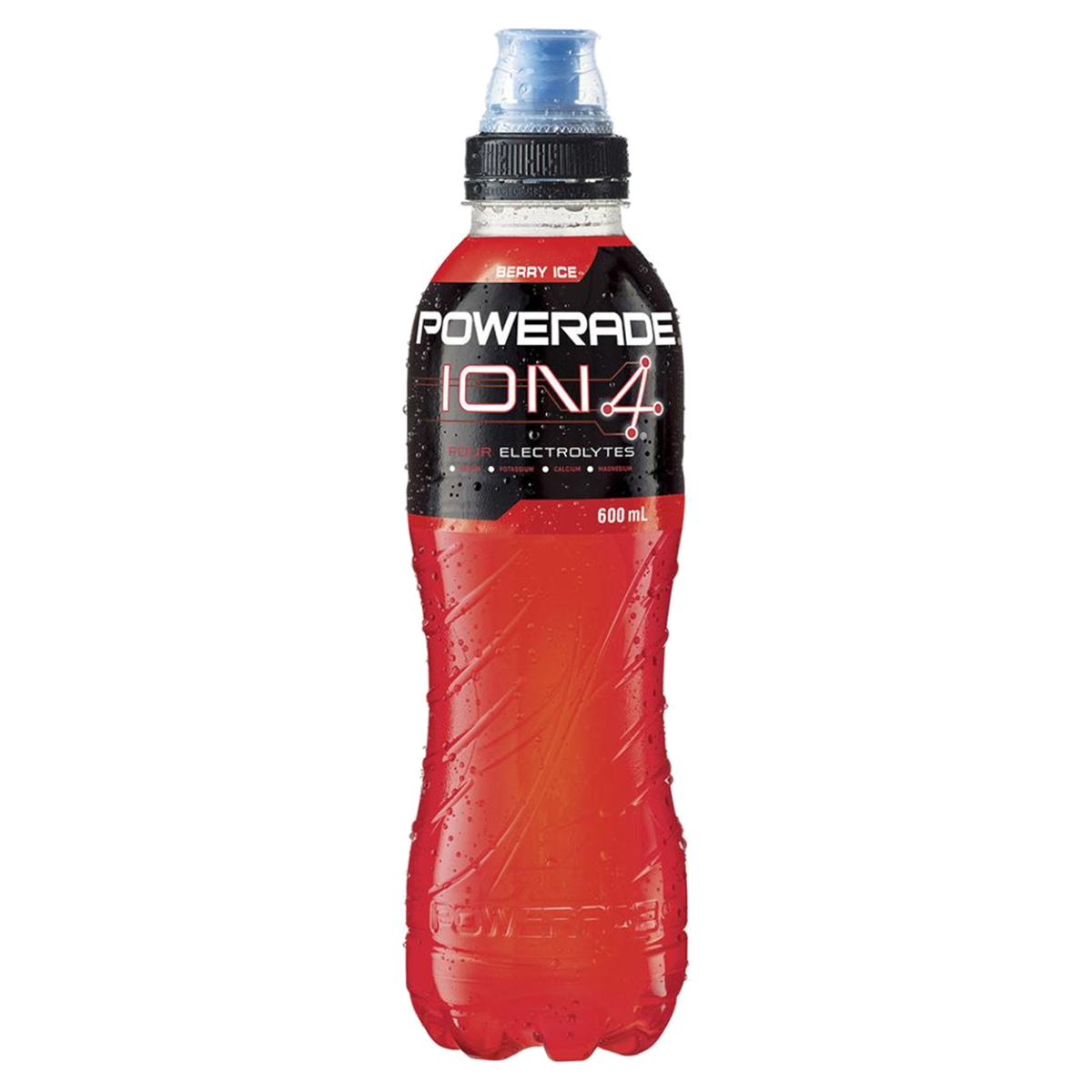 Powerade ION4 Berry Ice Red Bottle 600ml | Raymonds Warehouse
