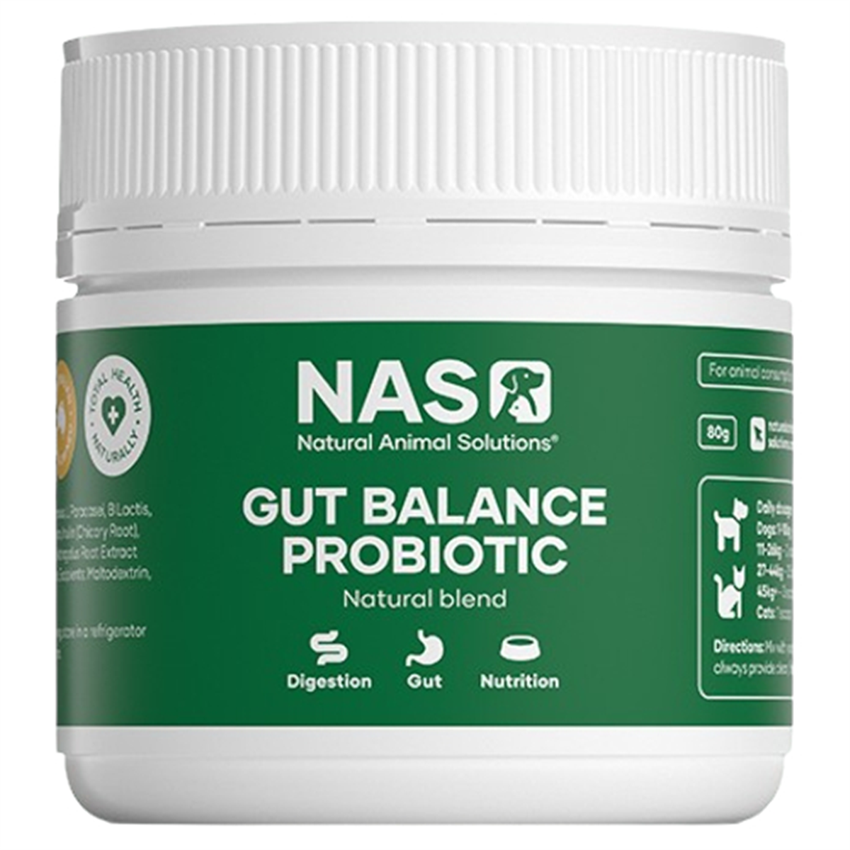 NAS Gut Balance Probiotic - Raymonds Warehouse