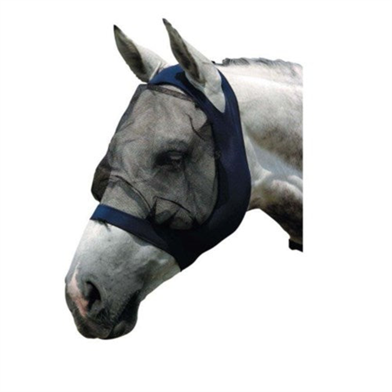 Kool Master Lycra Eye Saver Fly Mask Black/Navy | Raymonds Warehouse
