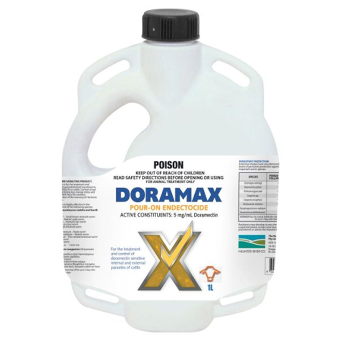 HRC Doramax Pour On Endectocide - Raymonds Warehouse