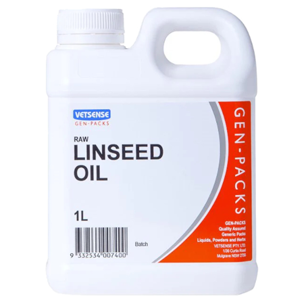 Vetsense Raw Linseed Oil | Raymonds Warehouse