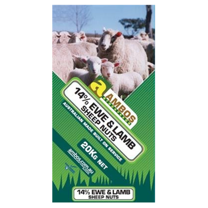 Ambos Ewe & Lamb Sheep Nuts 20kg | Raymonds Warehouse