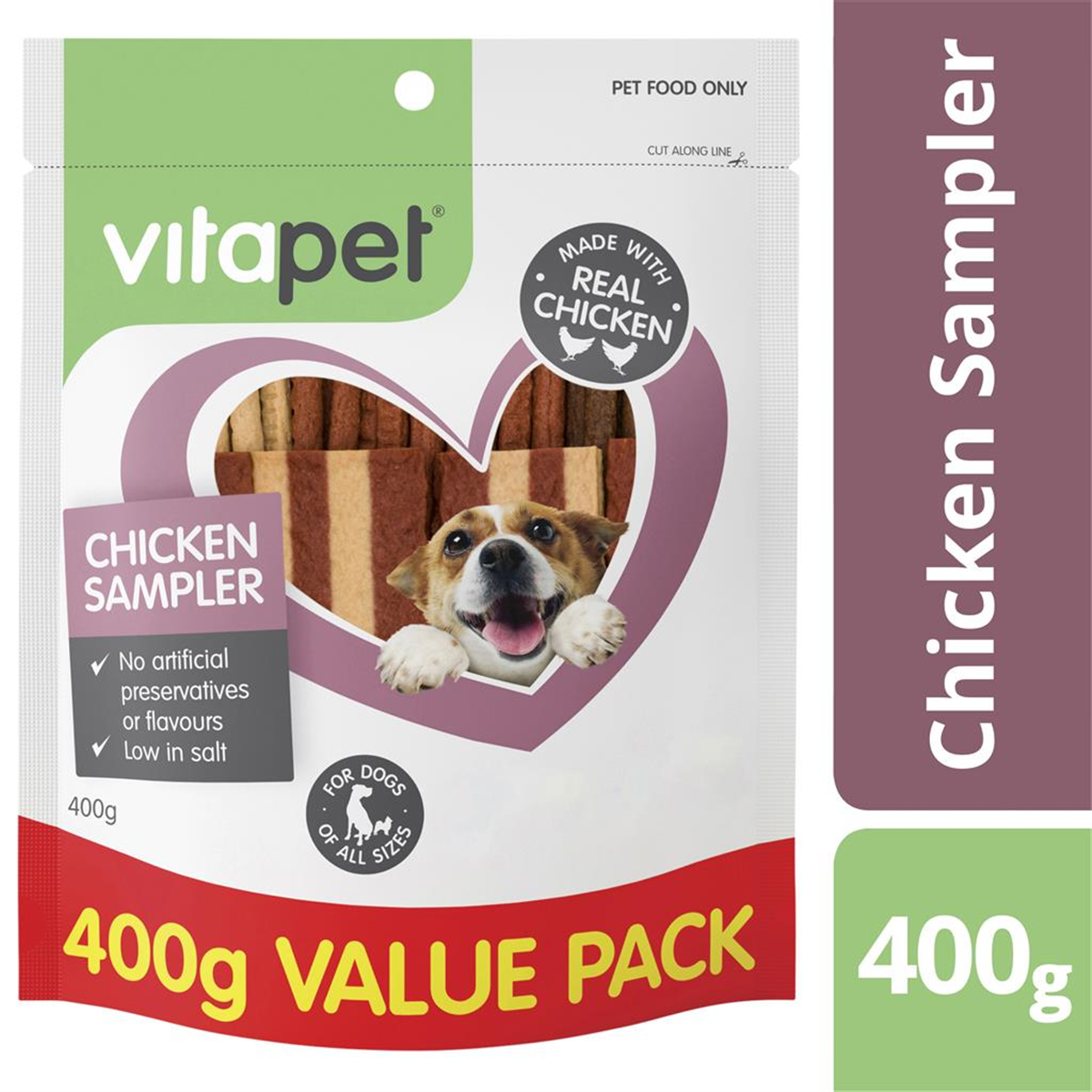 VitaPet Chicken Sampler Dog Treats | Raymonds Warehouse