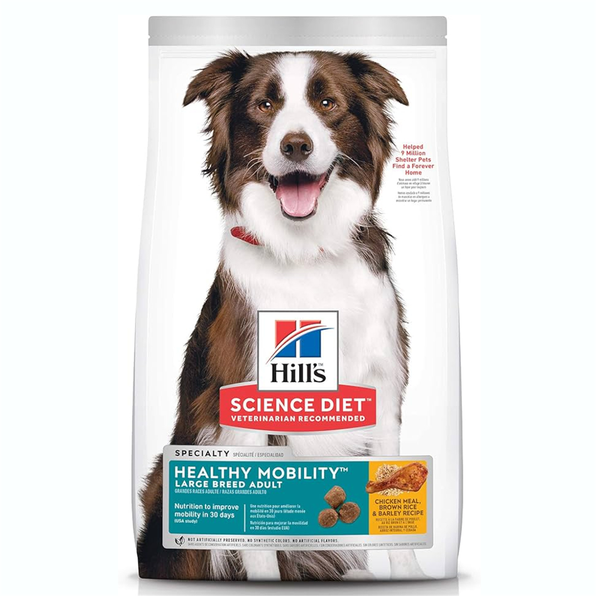 Hill's Healthy Mobility Chicken Brown Rice & Barley Large Dog Food 12kg ...