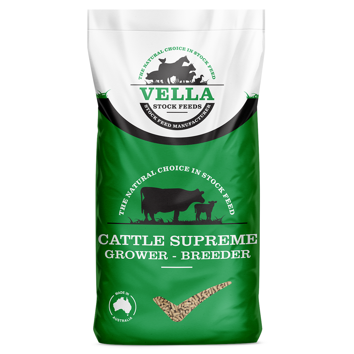 Vella Cattle Supreme Grower Breeder Pellets | Raymonds Warehouse