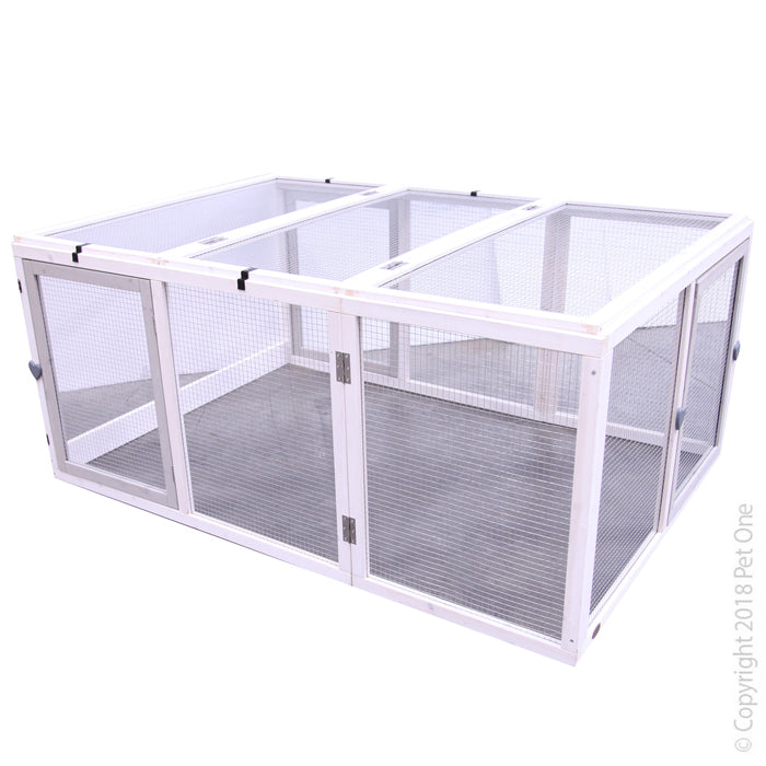 Pet One Timber Chicken Running Pen | Raymonds Warehouse