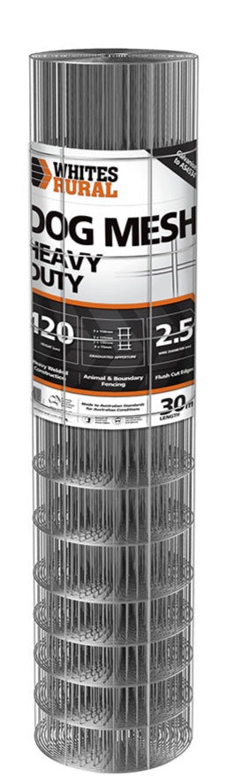 Whites Dog Mesh 120cm x 30m | Raymonds Warehouse