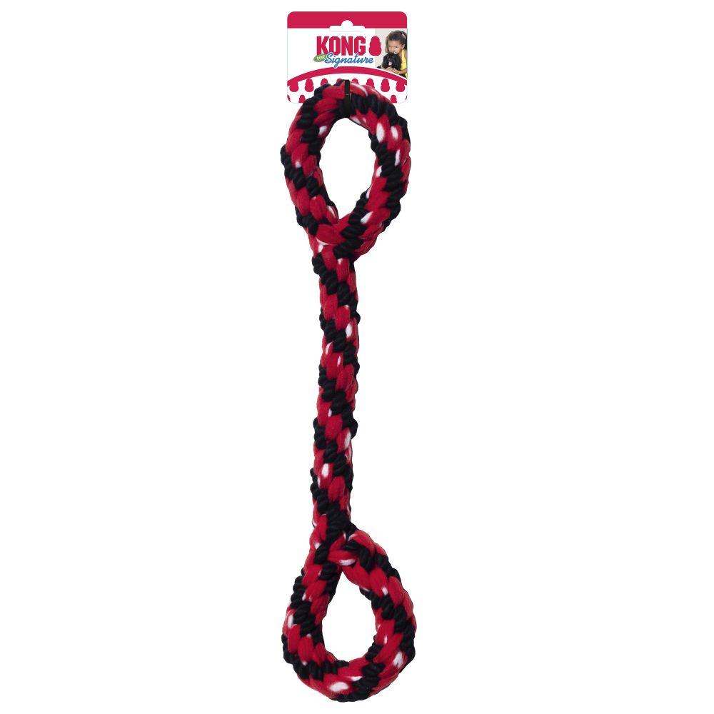 KONG Signature Rope Double Tug Dog Toy | Raymonds Warehouse