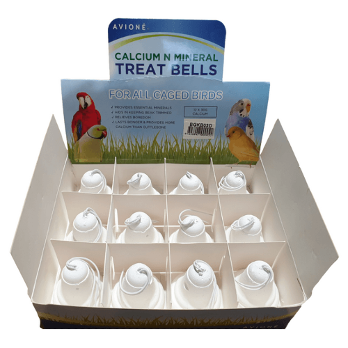 Avione Calcium Bell Bird Treats | Raymonds Warehouse